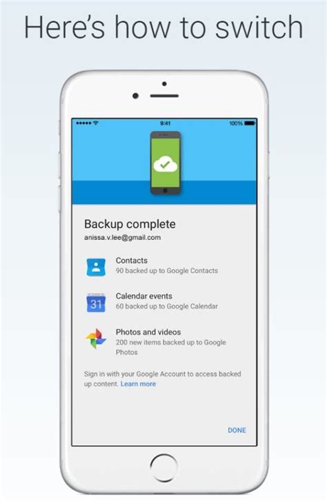 Google Makes It Easier To Switch From An IPhone To Android With Google