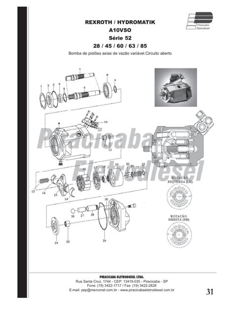 Vista Explodida A10vso Serie 52 Pdf