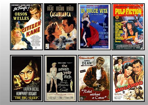 Classic Hollywood Movie Posters