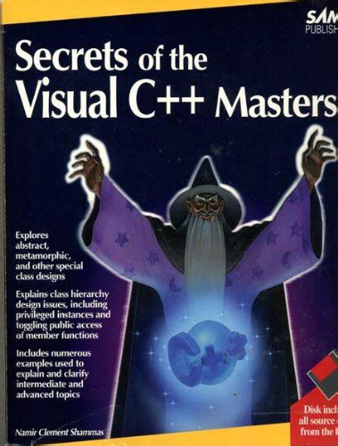 Secrets Of The Visual C Mastersbook And Disk Shammas Namir Clement 9780672302848 Amazon