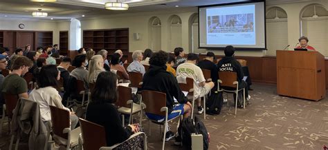 Teresa Chi Ching Sun Gave A Presentation About Dr Chens Contribution