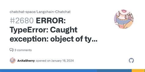Error Typeerror Caught Exception Object Of Type Nonetype Has No Len · Issue 2680