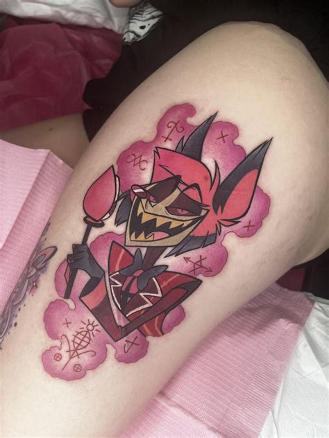 Wanted To Share My New Alastor Tattoo Done By Nikkirex On Instagram Rhazbinhotel