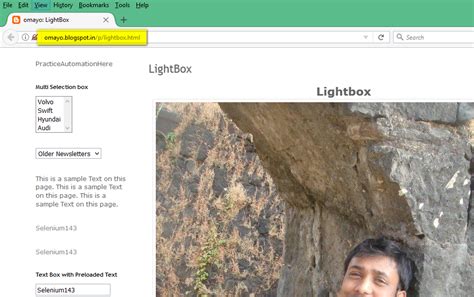 Selenium By Arun Handling Lightbox Using Selenium Webdriver
