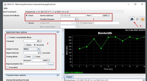 Jperf Iperf Network Performance Measurement Via Gui