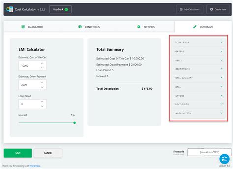 Customization Options LearnWoo