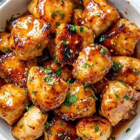 Honey Garlic Chicken Bites Quick And Irresistibly Delicious