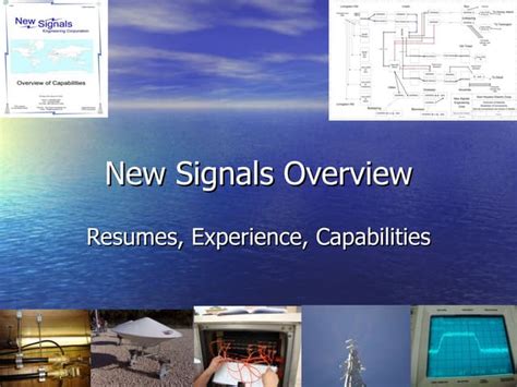 New Signals Overview Ppt