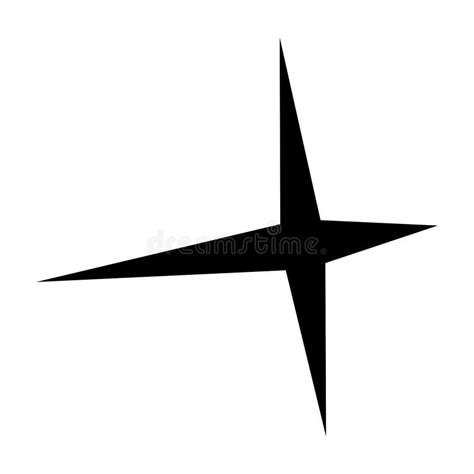 3d Perspective Starburst Sunburst Shape Abstract Glitter Glimmer Flash Shape Element