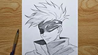 How To Draw Gojo Full Body Gojo Satoru Step By Step Easy Anime Drawing For Beginners Tutorial