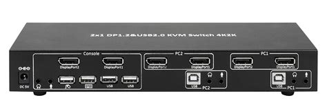 Dual Monitor DP KVM SWITCH
