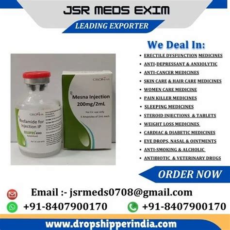 Celofos 1000 Ifosphamide For Injection At ₹ 900 Vial Cancer Injection In Nagpur Id