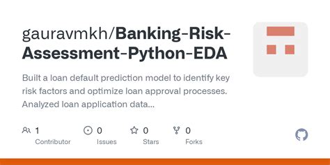 Github Gauravmkh Banking Risk Assessment Python Eda Built A Loan Default Prediction Model To