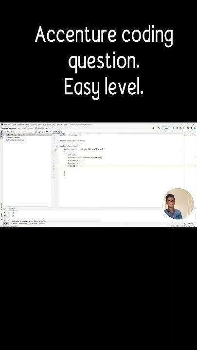 Accenture Coding Question Youtube