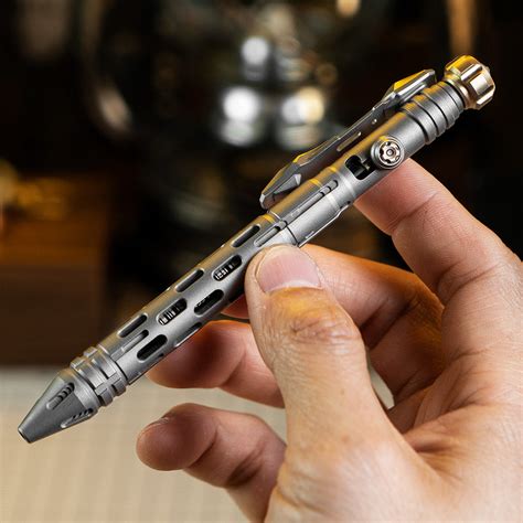 【pre Order】the Titanium Tactical Bolt Action Pen Titaner
