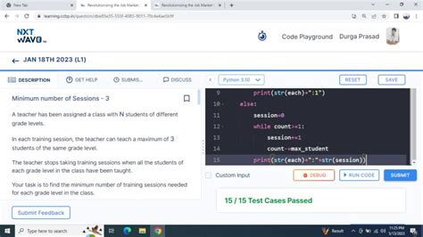 Durga Prasad Kada On Linkedin Day214for 250daysofcodechallange Hello Idp Nxtwave Ccbp