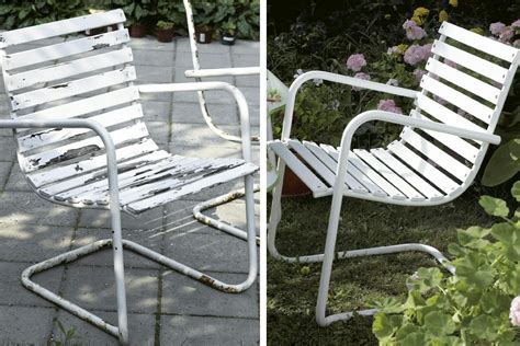 Nytt Liv Til Slitte Hagemøbler