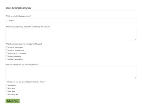 How To Create A Customer Feedback Survey In Wordpress Codewatchers