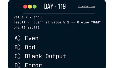 Python Coding Challenge Day What Is The Output Of The Following Python Code Computer