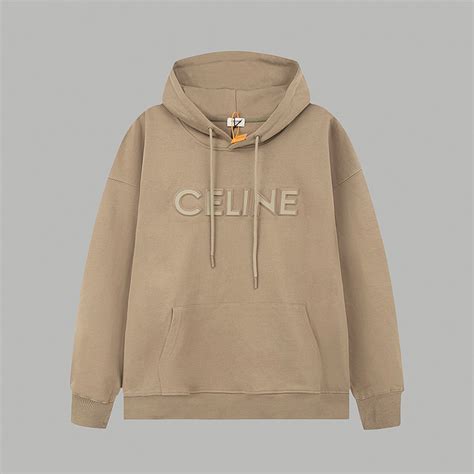 Xs~l 셀린느 로고 후드 스웨트셔츠 베이지 루이비통 레플리카 샤넬 디올 에르메스 프라다 메리골드 레플리카