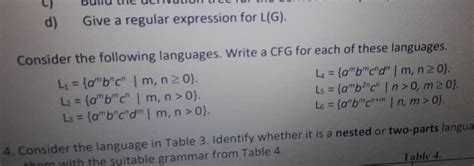 Solved C D Give A Regular Expression For L G Consider Chegg