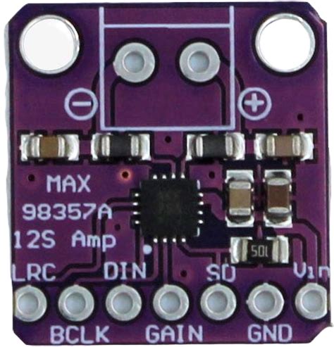 How To Use Max98357 Pinouts Specs And Examples Cirkit Designer