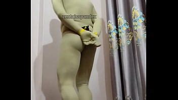 Blindfolded Zentai Spinner Gets Tied Up And Spun Around LetMeJerk