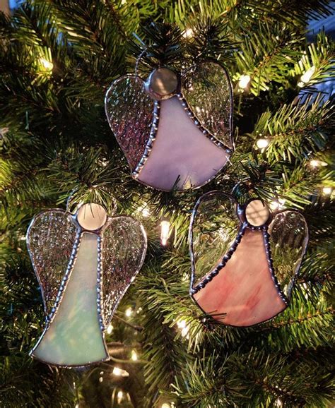 Simple Angels Stained Glass Patterns Etsy