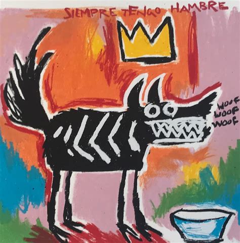 Mychael Barratt Basquiats Dog Limited Edition Print Animal