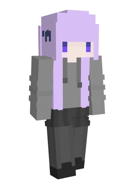 マインクラフトスキン Minecraft Skin 夢咲 紫音のショップ Booth