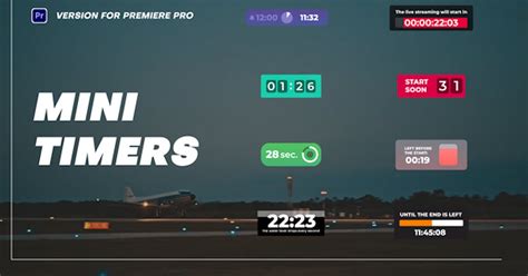 Mini Timers Video Templates Envato Elements