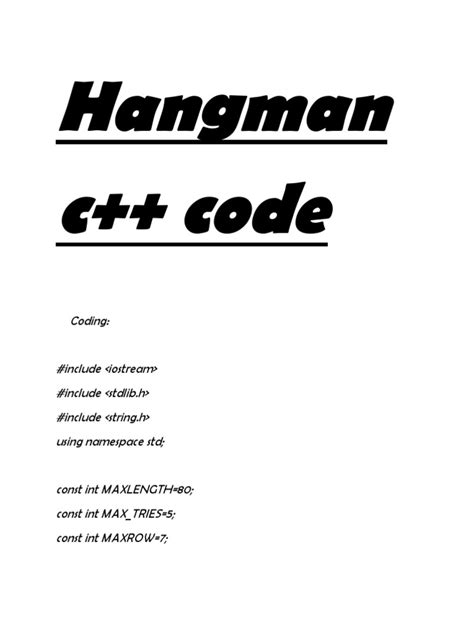 hangman pdf c programming paradigms