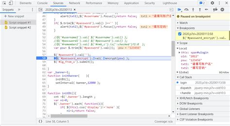 javascript逆向入门级别实战 某小网站登录密码加密分析 jsencrypt is not defined csdn博客