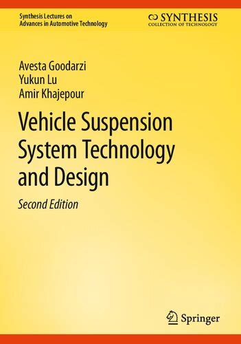 Vehicle Suspension System Technology And Design Pdfepub Version Controses Store