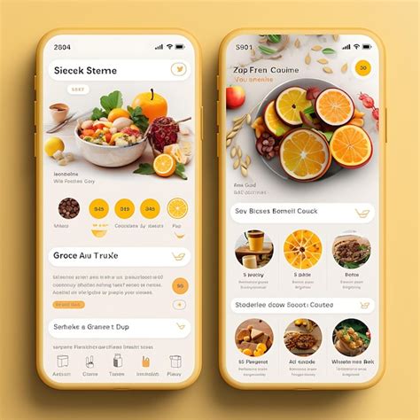 Premium Ai Image Mobile App Design Of Education Online Learning App Design Vibrant And