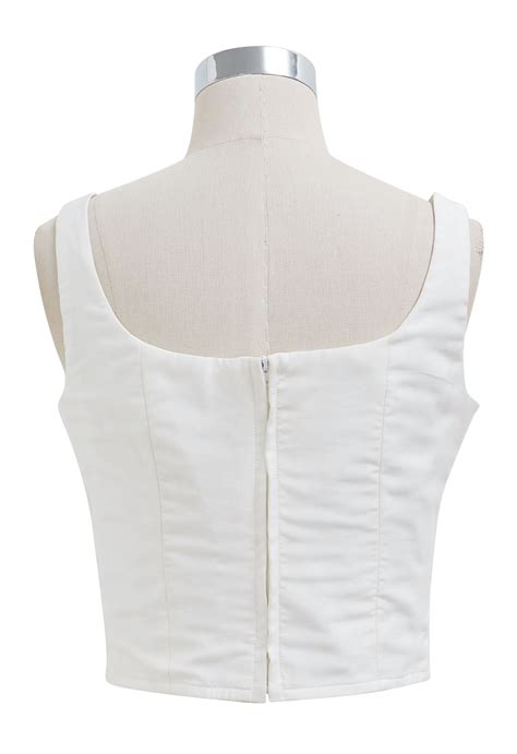 Ruched Organza Cropped Cami Top Retro Indie And Unique Fashion