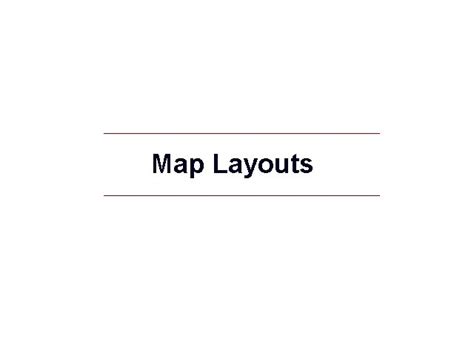 Gis Lecture 3 Gis Outputs Gis 1 Outline