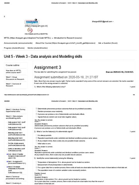 Assignment 3 Pdf Pdf Estimator Errors And Residuals