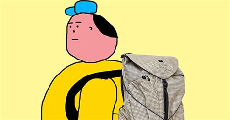 회사에 배낭메고 온다고 패션의 완성 배낭을 알아보자