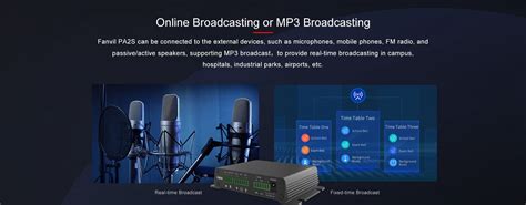 Fanvil PA S SIP Paging Gateway AO Security