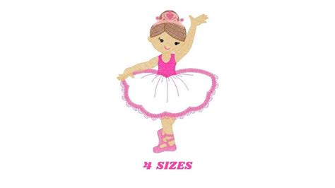 Ballerina Embroidery Designs Ballet Embroidery Design Machine Embroi