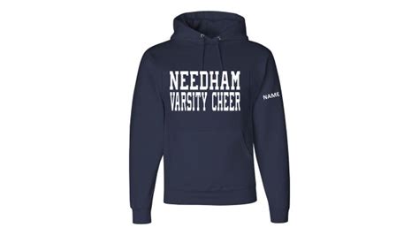 Nhs Varsity Cheer Navy Hooded Sweatshirt