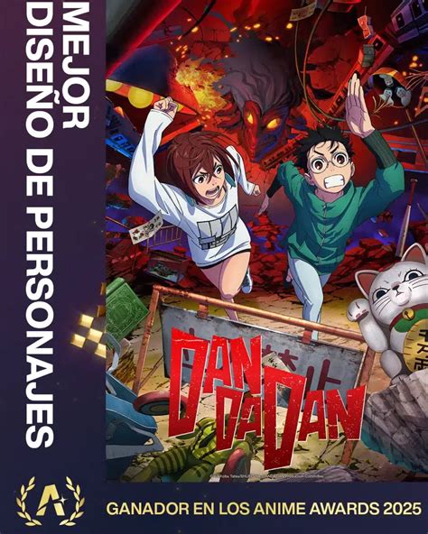 Dan Da Dan Triunfa Con El Mejor Diseño De Personajes En Los Anime Awards 2025