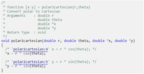 Include Comments In Generated C C Code