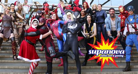 Supanova Comic Con And Gaming Adventurebilities