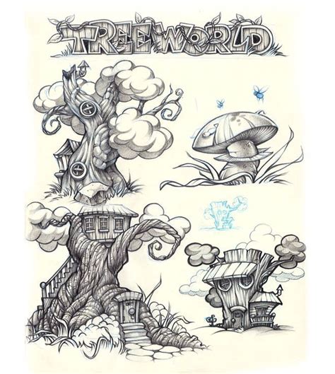 Tree Drawings By Rigo Velez 7 Preview