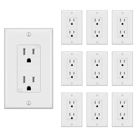 Tamper Resistant Outlet Switch Combo Tg Combination Outlet With Paddle