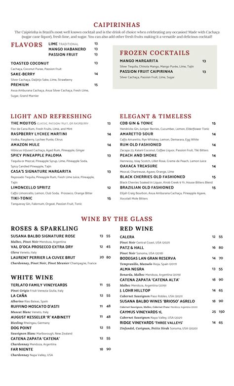 Waco Menu Casa Do Brasil