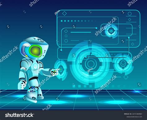 Ai Robot Tech Background Represents Cutting Stock Vector Royalty Free 2271360967 Shutterstock Ai Robot Tech Background Represents Cutting Stock Vector Royalty Free 2271360967 Shutterstock