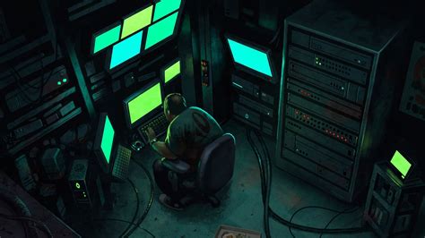 Animated Hacking Wallpaper